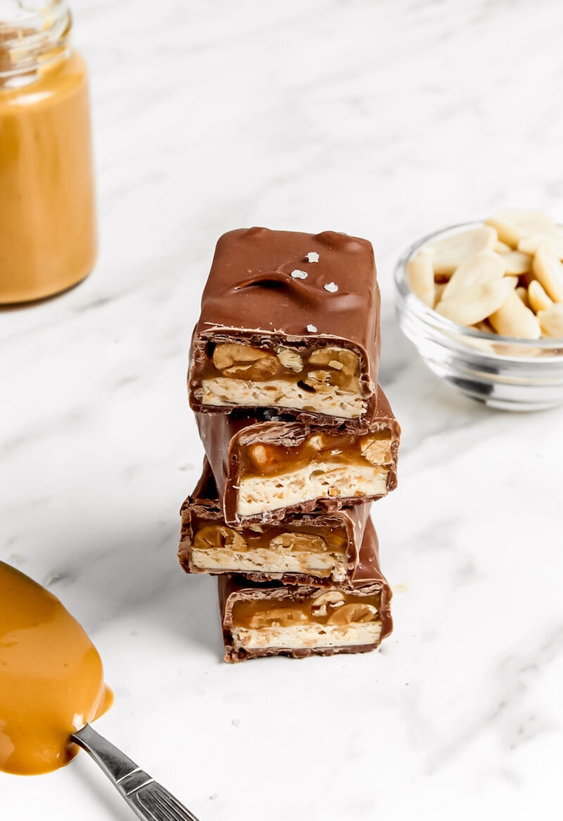 Healthy Snickers Protein Bar